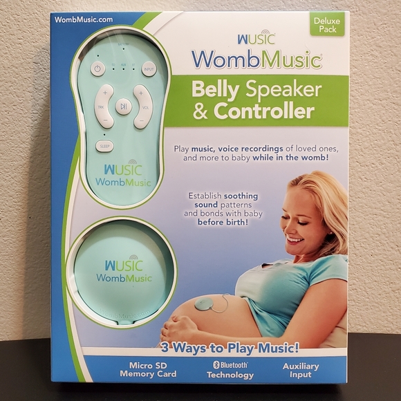Wusic | Other | New Wusic Womb Music Deluxe Pack Pregnancy Speaker ...